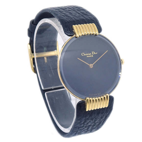 Dior | Accessories | Christian Dior Bagheera Black Moon Quartz Watch ...
